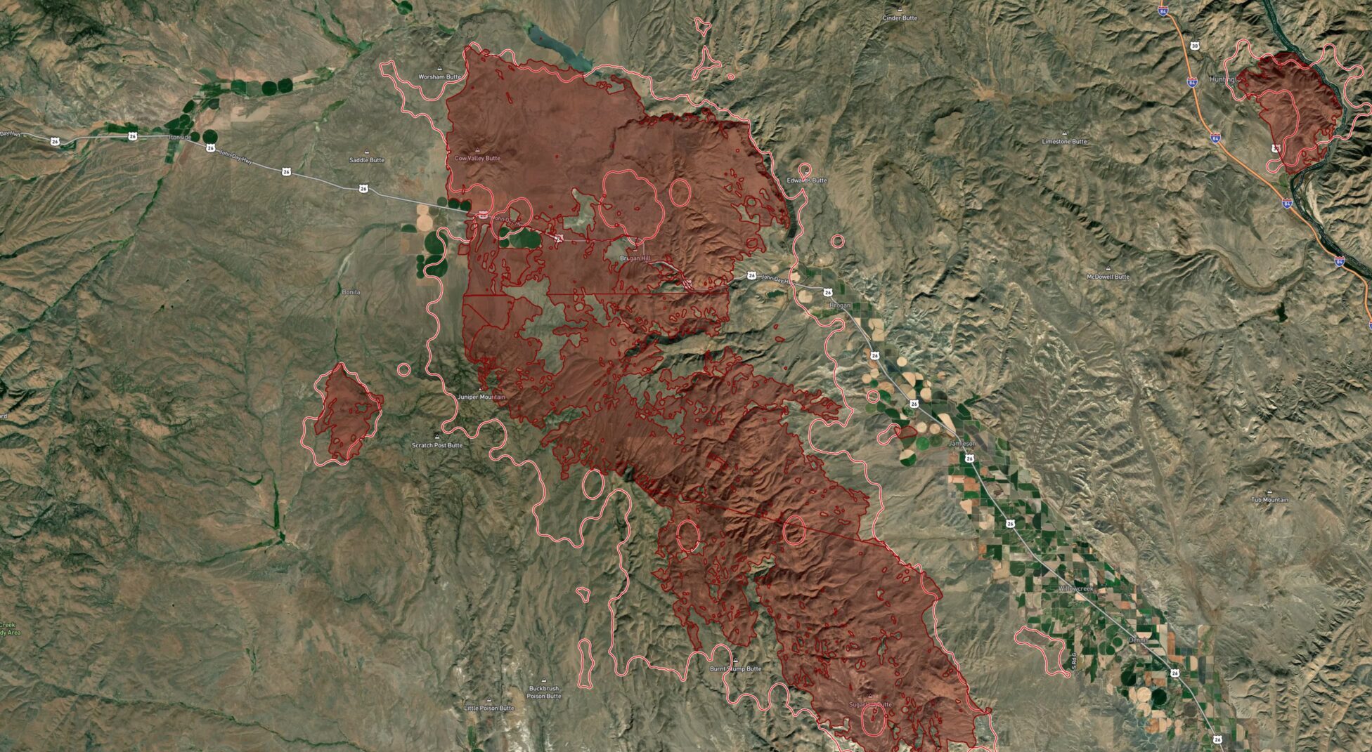 Burnt Area – Products – OroraTech